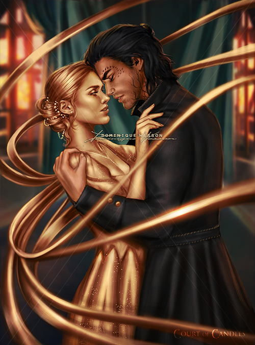 A Court of Candles - Art Print - Auren & Slade Gild The Plated Prisoner ...